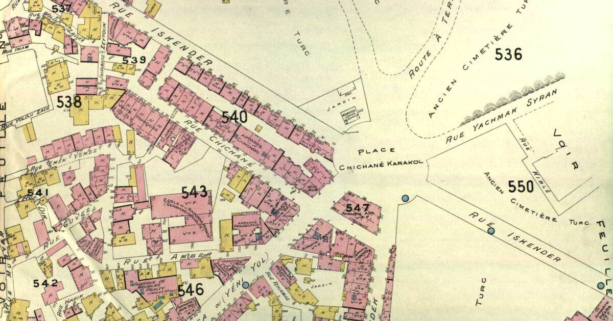 SALT Research: Plan d'assurance de Constantinople. Vol. II - Péra ...