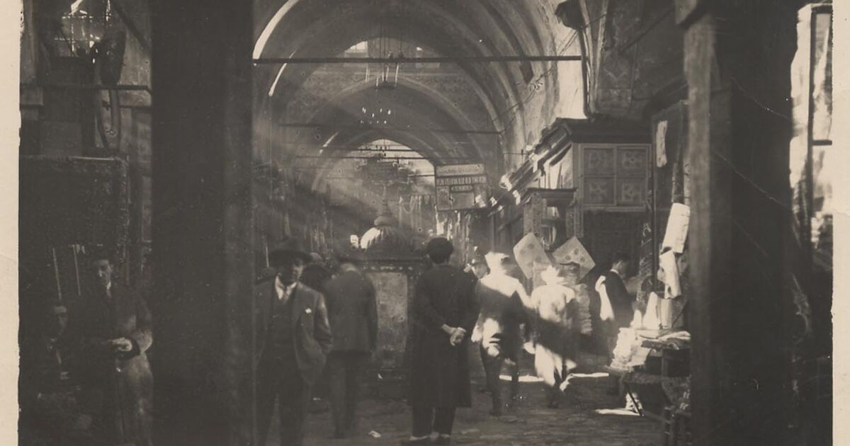 Salt Research: Grand Bazaar. Constantinople.
