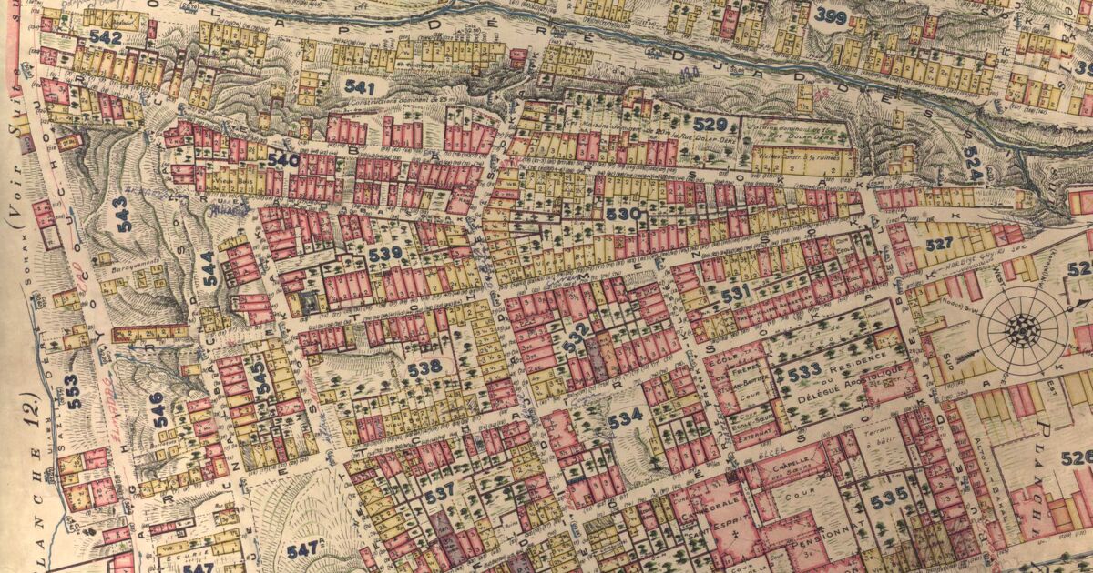 SALT Research: Plan cadastral d'assurances. Pancaldi. Dolap-Dere ...