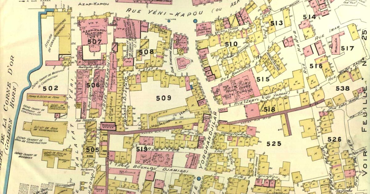 SALT Research: Plan d'assurance de Constantinople. Vol. II - Péra ...