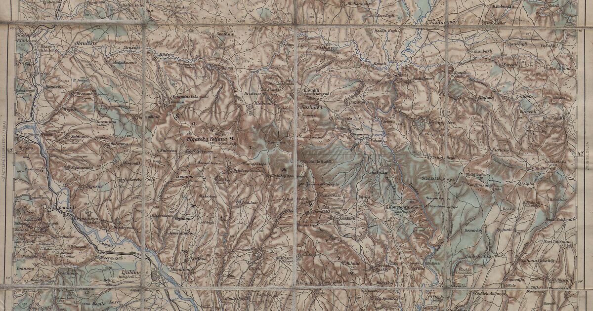 Salt Research: Edirne haritası - Map of Adrinopel