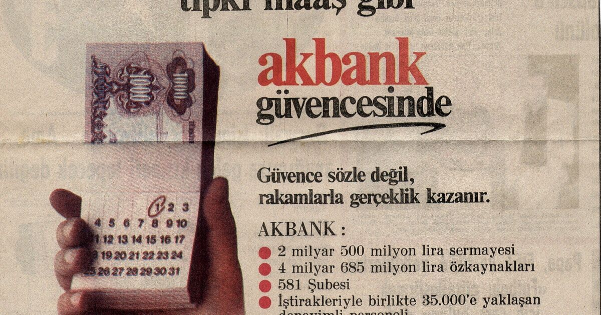 Salt Research: Akbank, reklam. Akgelir yüksek faizli, dilediğiniz ...