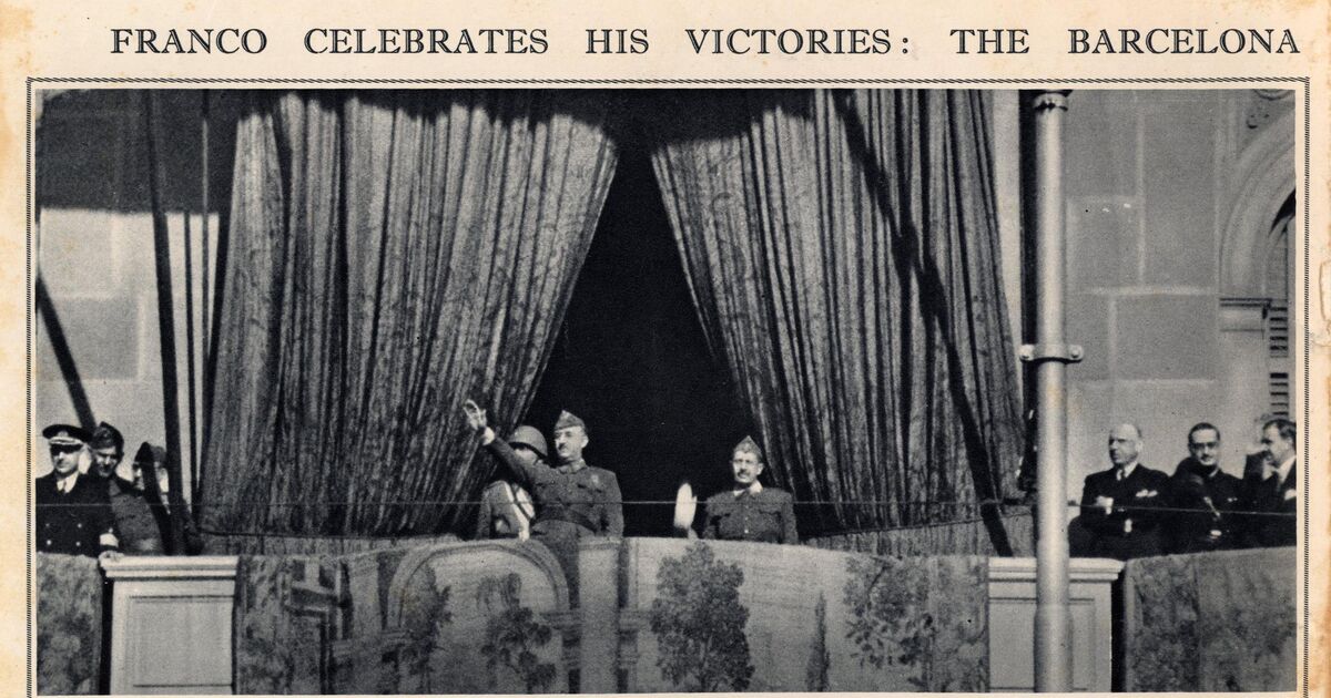 Salt Research: Franco celebrates his victories: The Barcelona - Franco ...