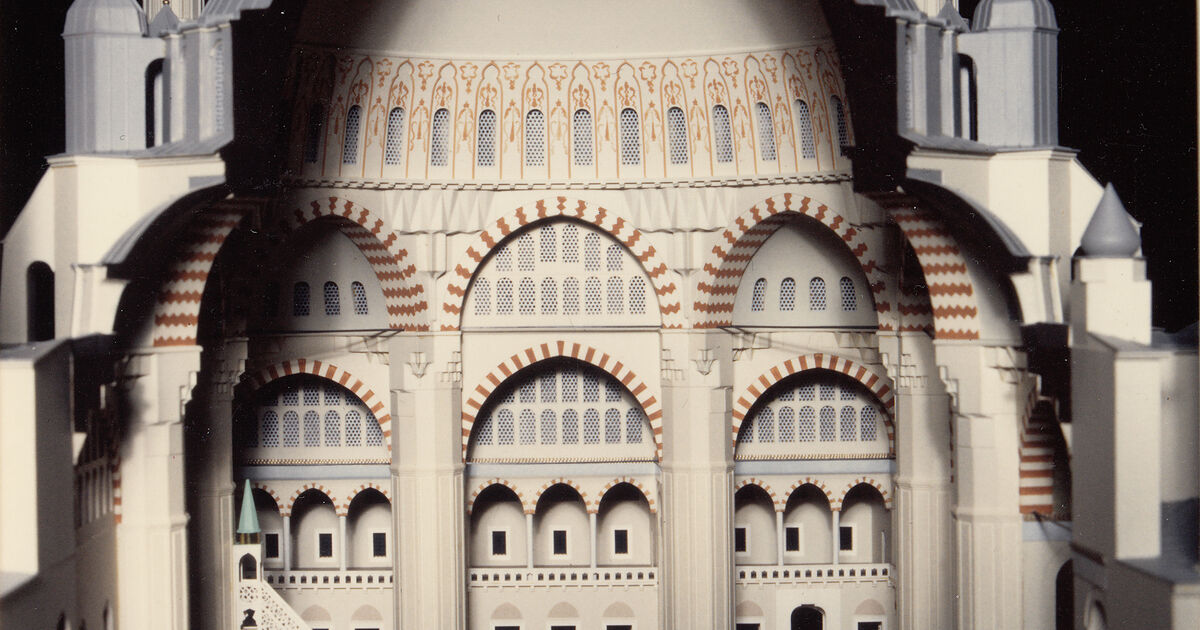 SALT Research: Selimiye Camii’nin (Edirne) maketinin fotoğrafı - Photo ...