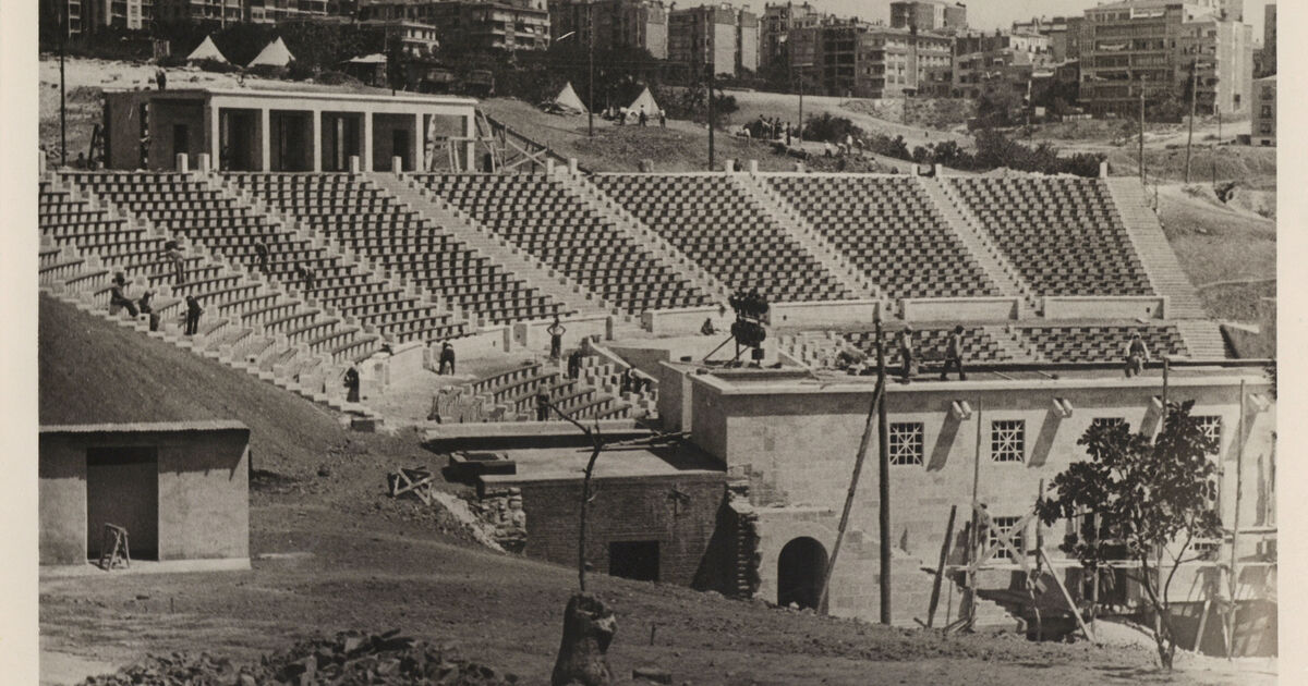 Salt Research: Harbiye Cemil Topuzlu Açıkhava Tiyatrosu'nun İnşaatı ...