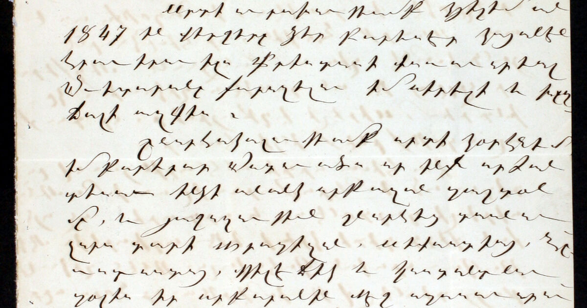 Salt Research: Letter from Mıgırdich Kurekchijan