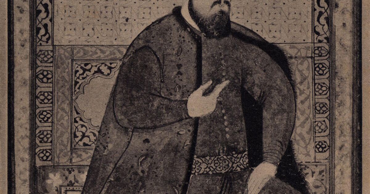 SALT Research: Portrait du sultan Ahmed 1er (1603-1617) - Sultan I ...