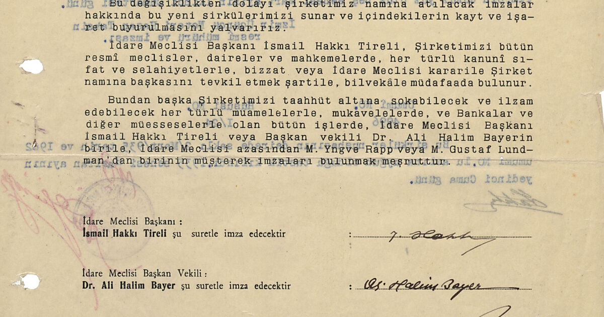 Salt Research: İzmir ve Civarı Telefon Türk Anonim Şirketi'nin 1935 ...