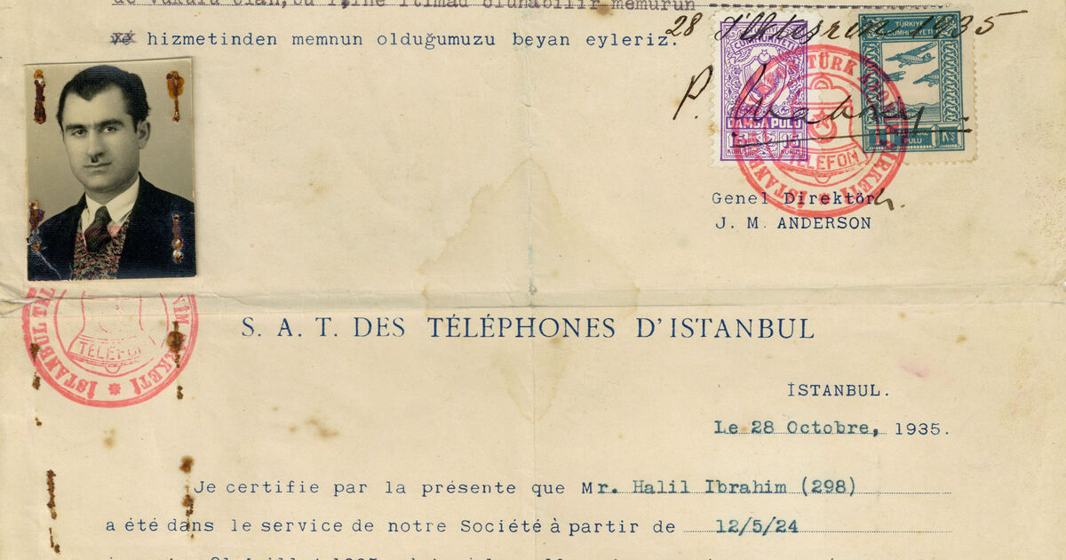 SALT Research: İstanbul Telefon Türk Anonim Sosyetesi'nin Halil İbrahim ...
