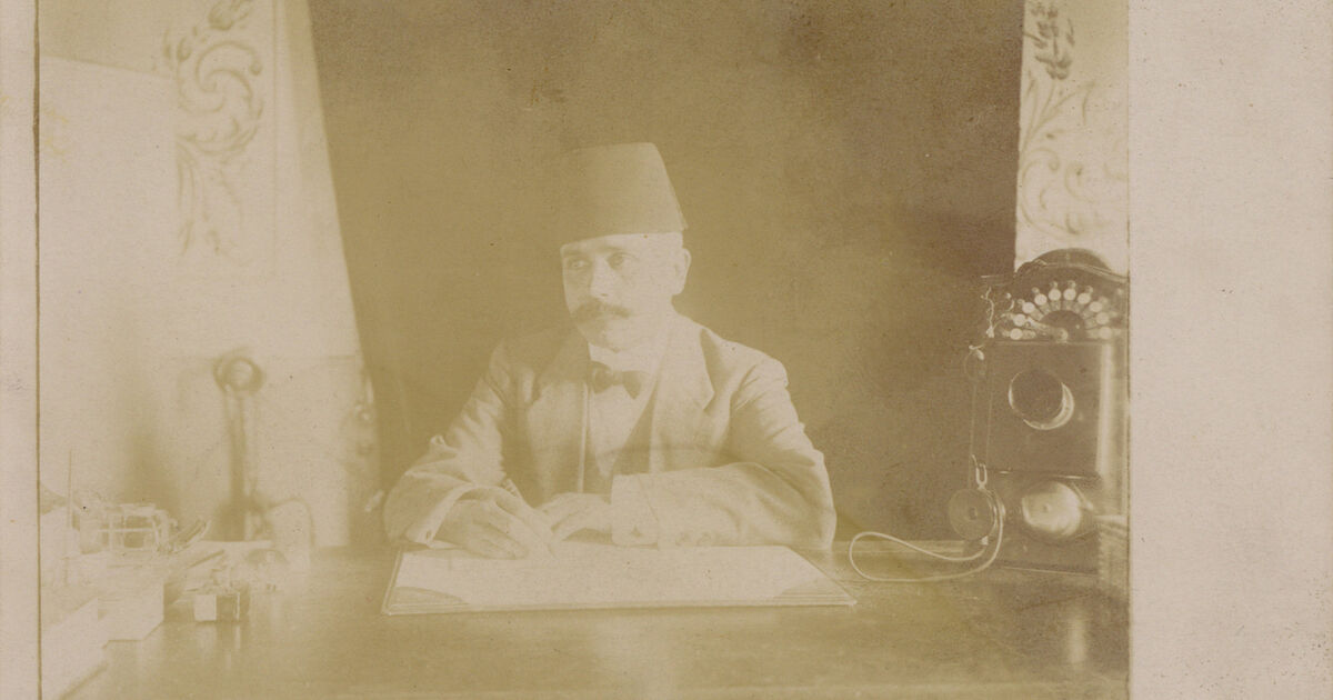 Salt Research: Trablusgarp Posta, Telgraf ve Telefon Baş Müdürü İbrahim ...