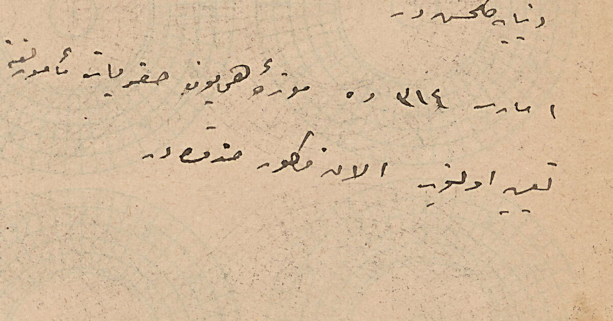 Salt Research: Ahmed Haydar Efendi, memur.