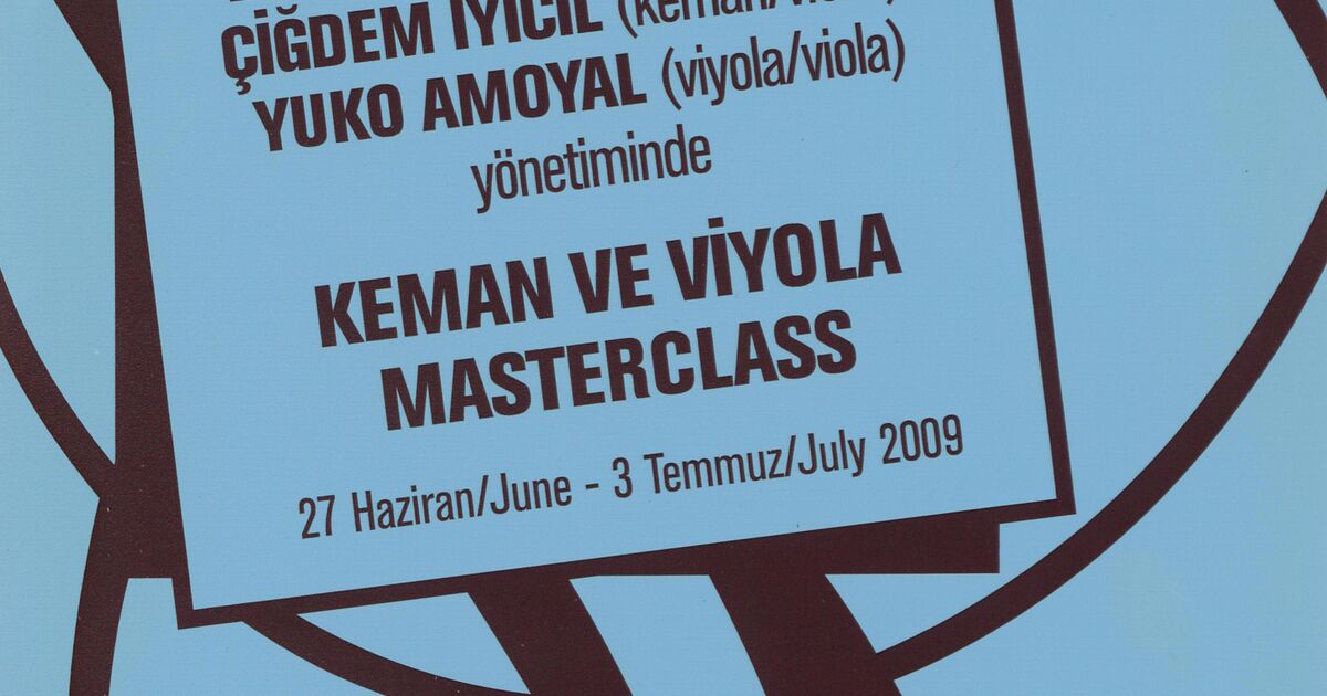 Salt Research: AIMA 12 , Masterclass afişleri - AIMA 12, Masterclass posters