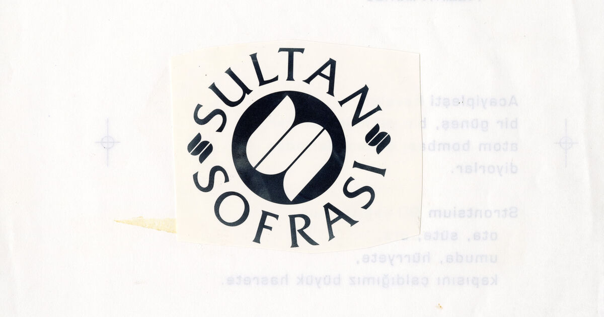 Salt Research: Sultan Sofrası, logo, 1986
