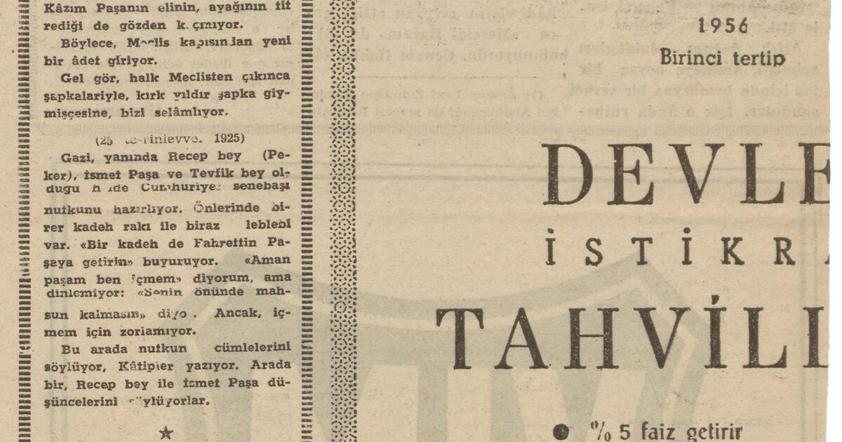 Salt Research: Fahrettin Altay'ın hâtıra defterinden: Cumhuriyetin ilk ...