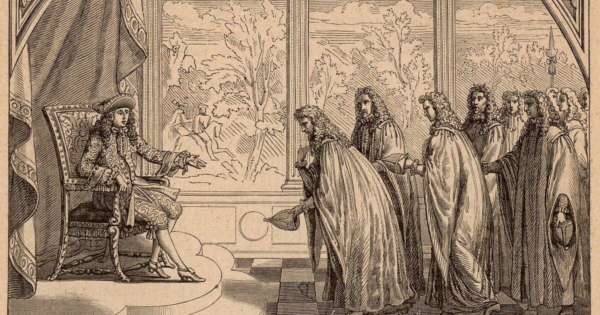 Salt Research: Le doge de Gênes presentant les excuses de la république ...