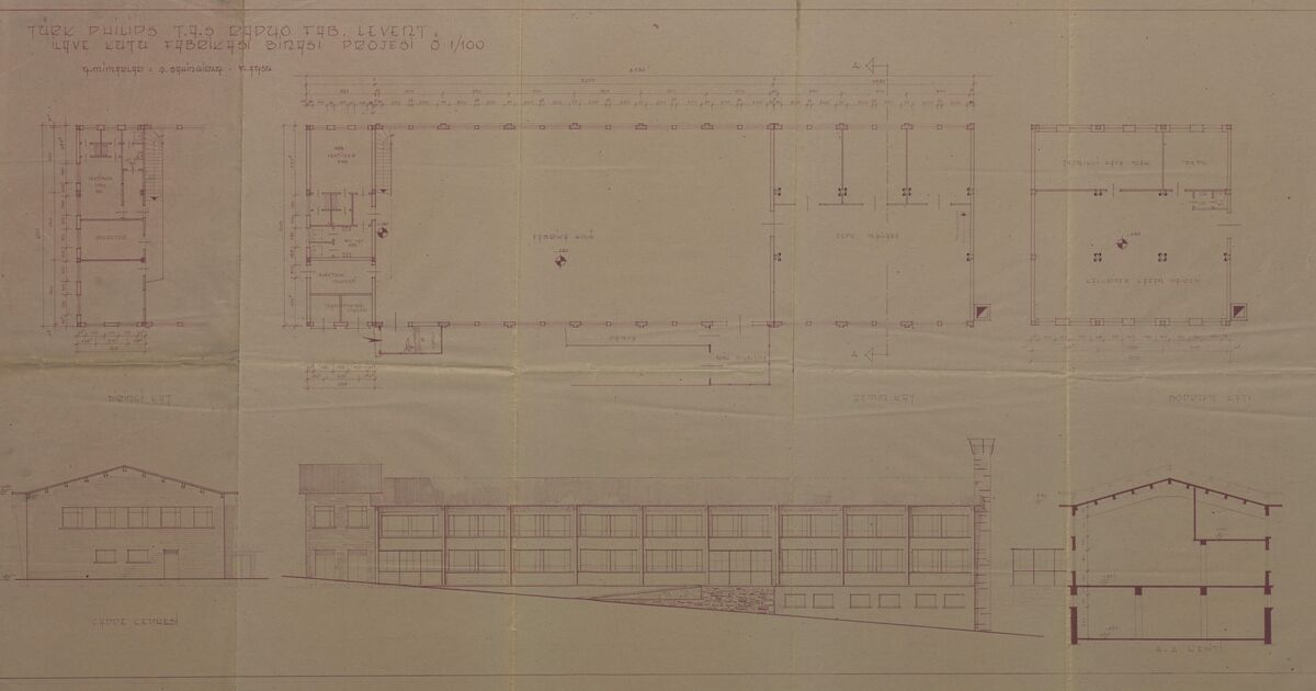 Salt Research: Philips Levent Fabrikası İlave Kutu Fabrikası Binası ...