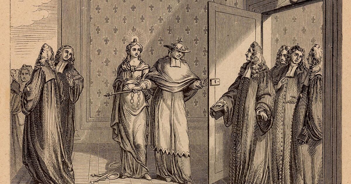 Salt Research: Estampe allégorique sur l'exil du parlement, Septembre ...