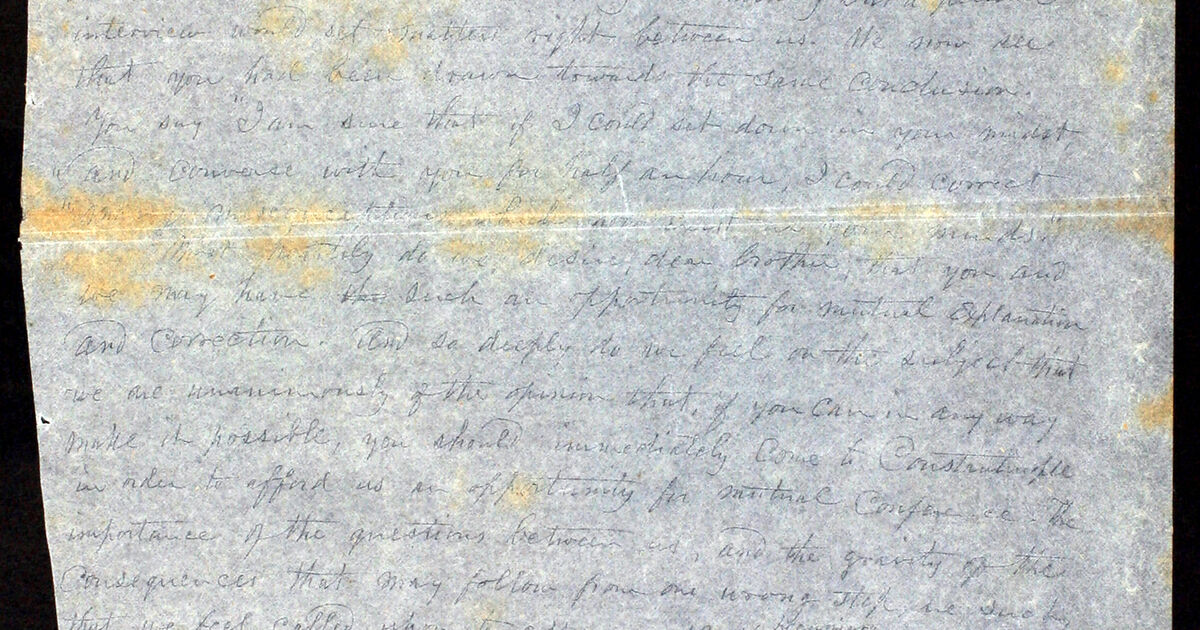 Salt Research: Letter, to Henry J. Van Lennep, from Harrison G.O. Dwight