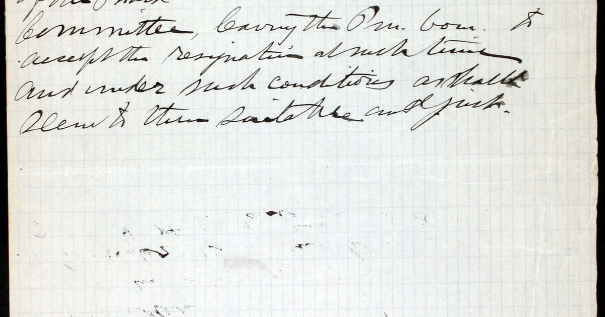 Salt Research: Note, concerning a letter, from James Barton