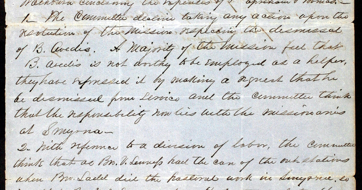 Salt Research: Letter, to Henry J. Van Lennep, from Ira F. Pettibone