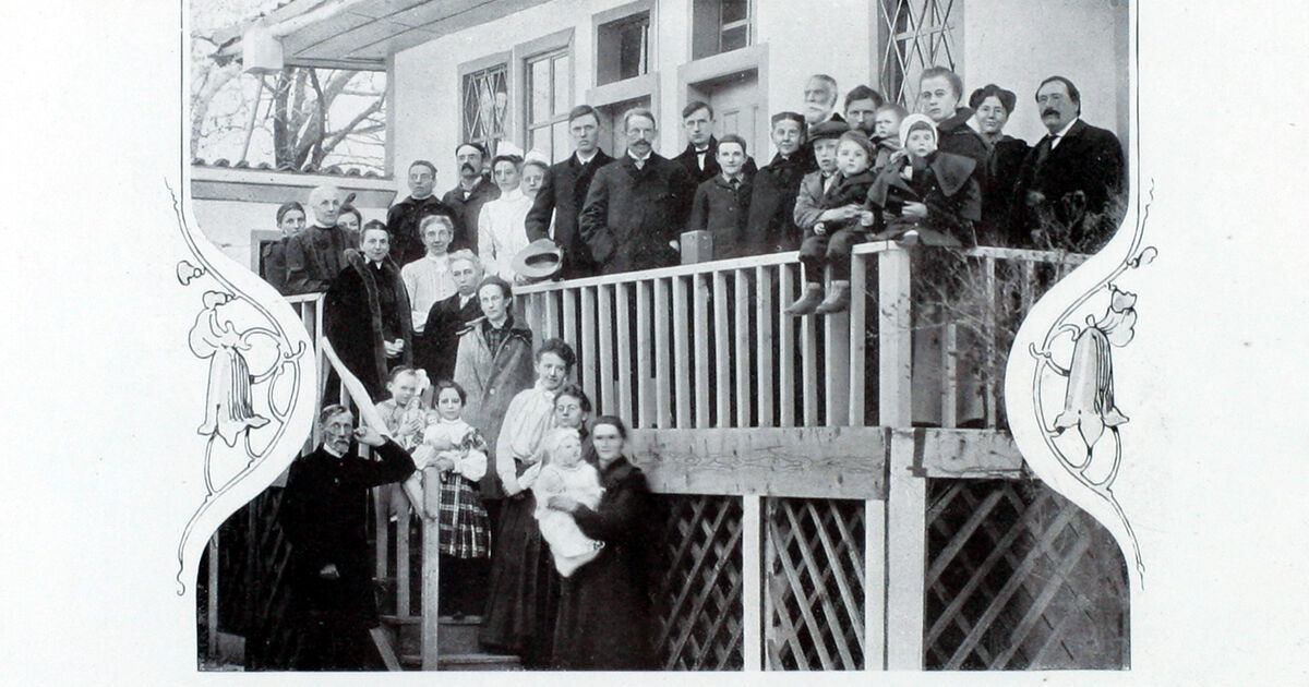 Salt Research: Missionary Group in Front of Mr. Getchell's House