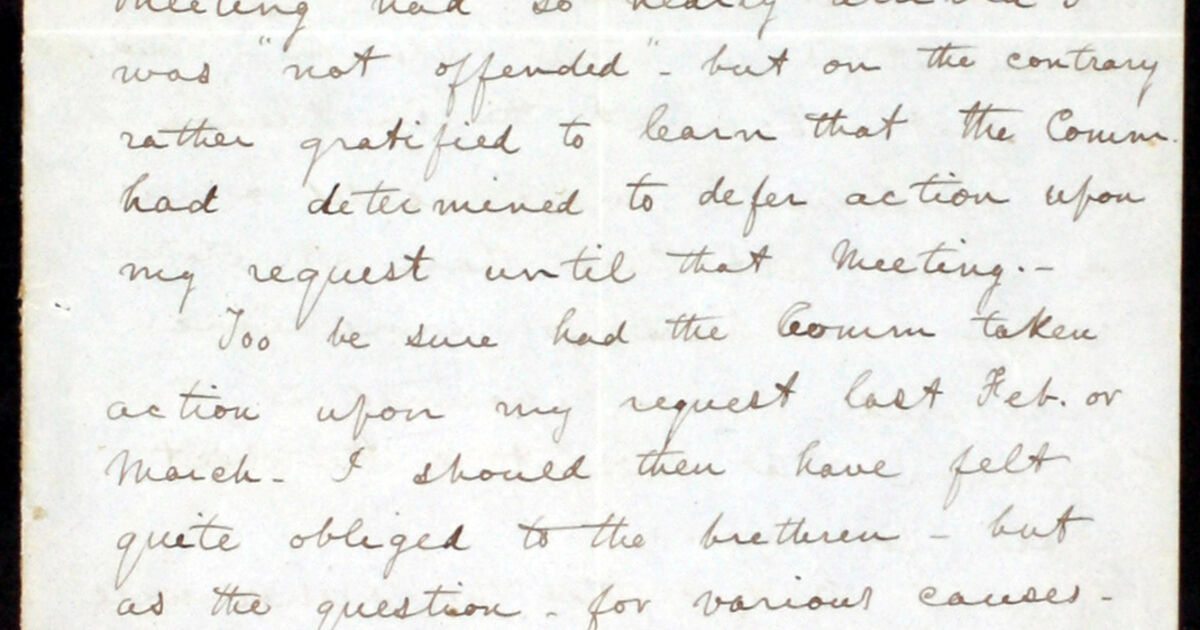 Salt Research: Letter, to Tillman C. Trowbridge, from Fayette Jewett