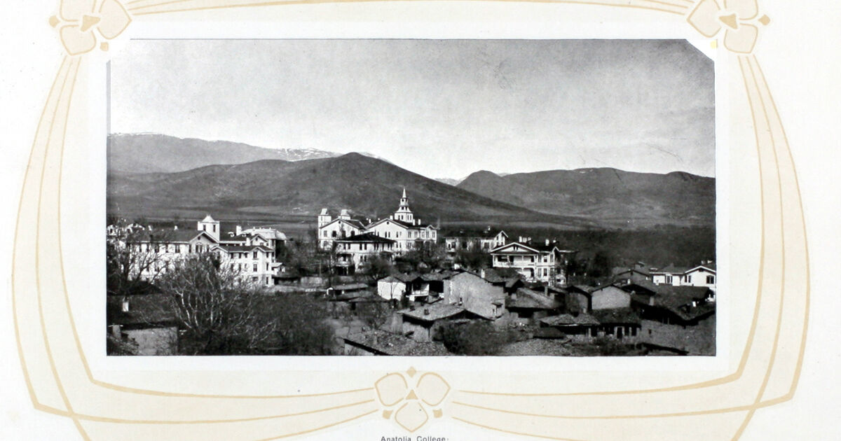 Salt Research: Anatolia College: General view from the South - 1901