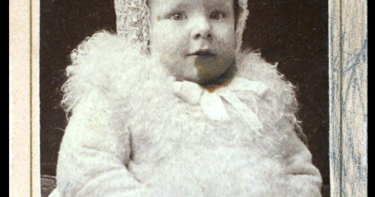Salt Research: [Studio portrait of Mary Trowbridge, age 2 1/2], April 1891