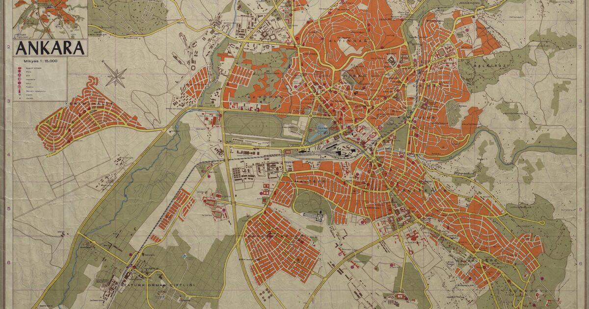 SALT Research: Ankara haritası - Ankara map