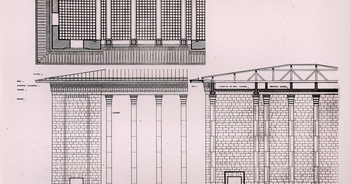 Salt Research: Baldaquin'e ait detay çizimleri - Detail drawing of ...