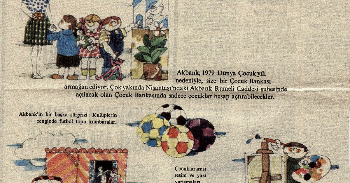 Salt Research: Akbank, reklam.. Akbank 1979 Dünya Çocuk Yılı ...