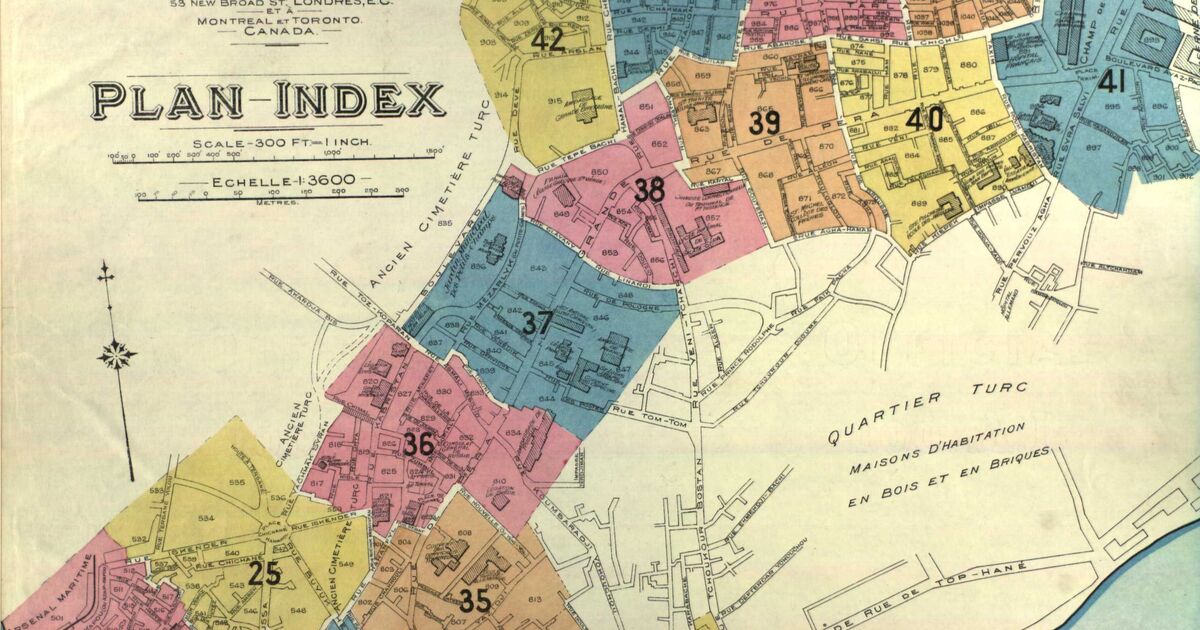 SALT Research: Plan d'assurance de Constantinople. Vol. II - Péra & Galata.
